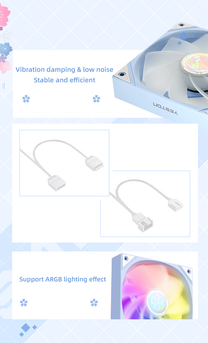 (March Promotion: $5 discount over $30)Yeston SAKURA Computer Case Fan ...